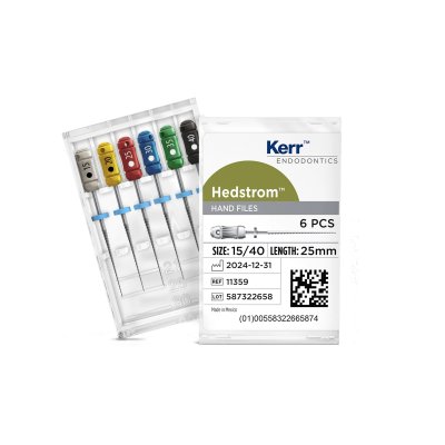 Hedstrom Files Stainless Steel Endo Handfile | Kerr Dental