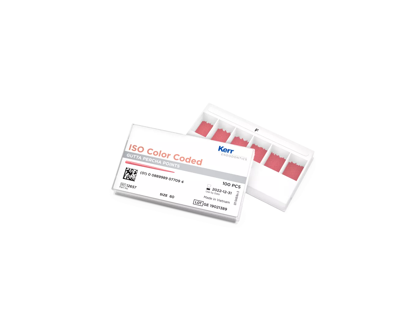 ISO Color Coded Gutta Percha Std #20 | Kerr Dental