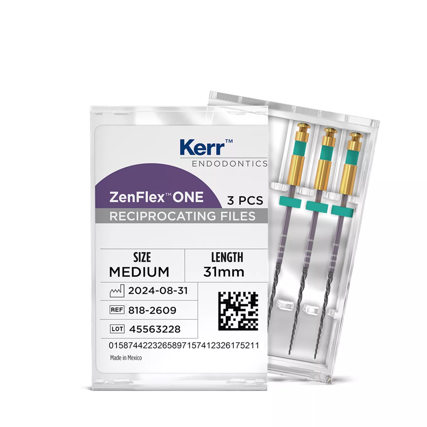 ZenFlex™ ONE NS Reciprocating NiTi Refill Pack, .35/.06/31mm | Kerr Dental