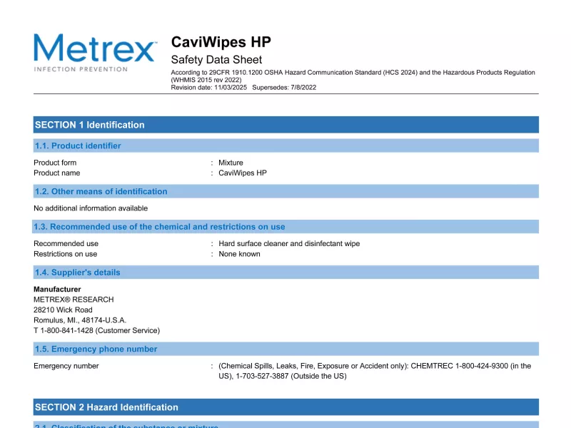 CaviWipes™ | Kerr Dental